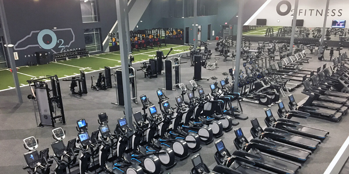 O2 Fitness Friendly Center | Greensboro Gym & Fitness Club