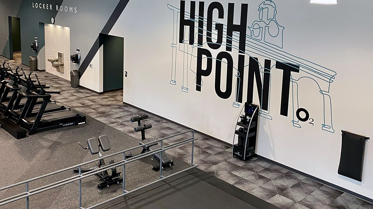 Gym in High Point | O2 Fitness High Point - Palladium Center