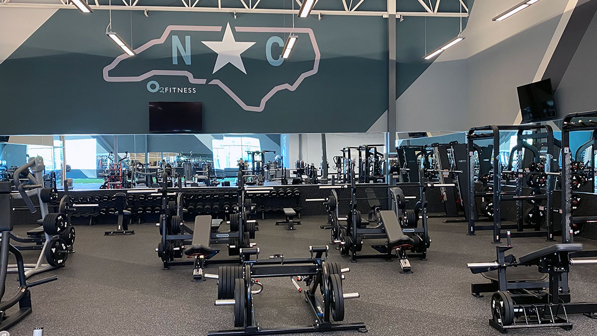 Gym in High Point | O2 Fitness High Point - Palladium Center